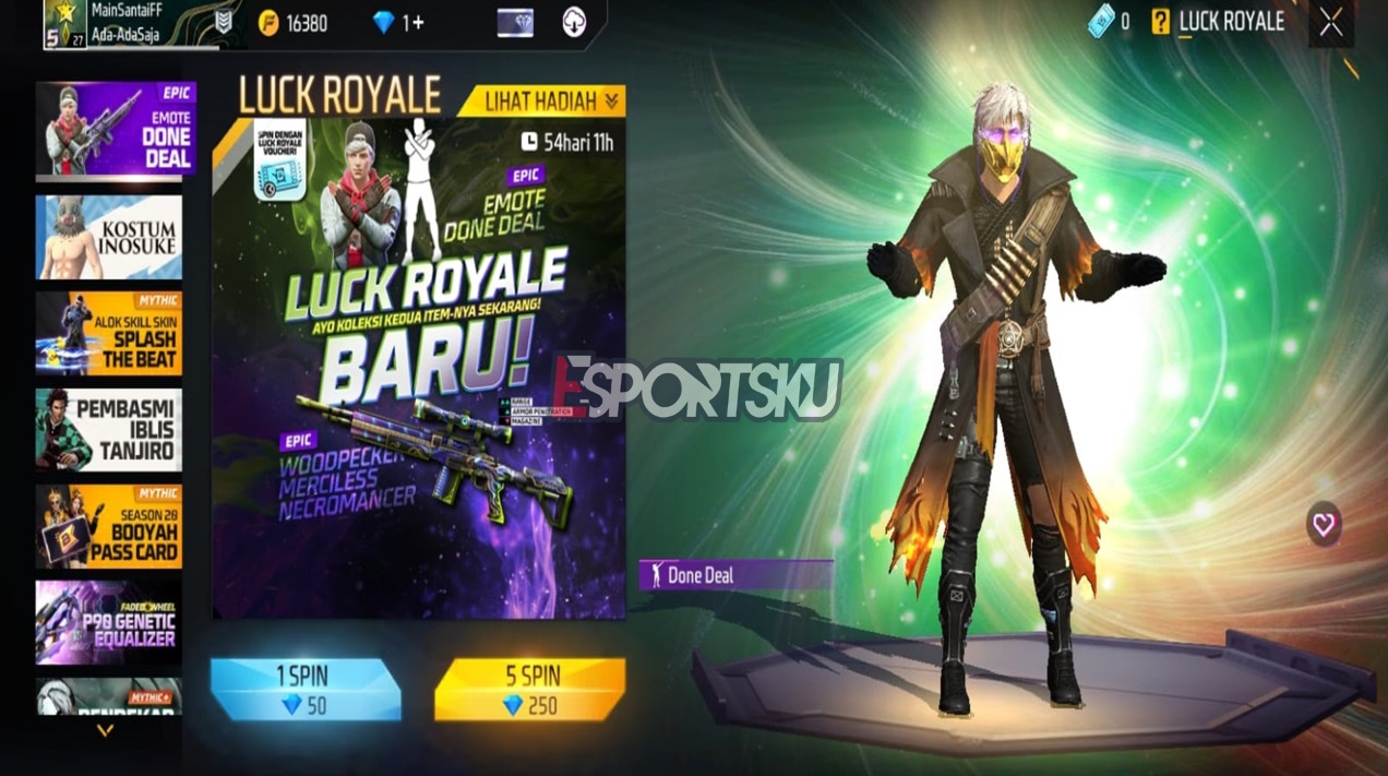 Emote Done Deal Free Fire (FF), Ini Cara Dapatkan, Tanggal Rilis dan ...