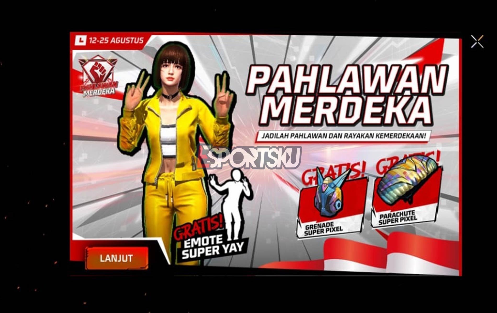 Event FF 2024 Pahlawan Merdeka, Lihat Jadwal dan Hadiah yang Spesial ...