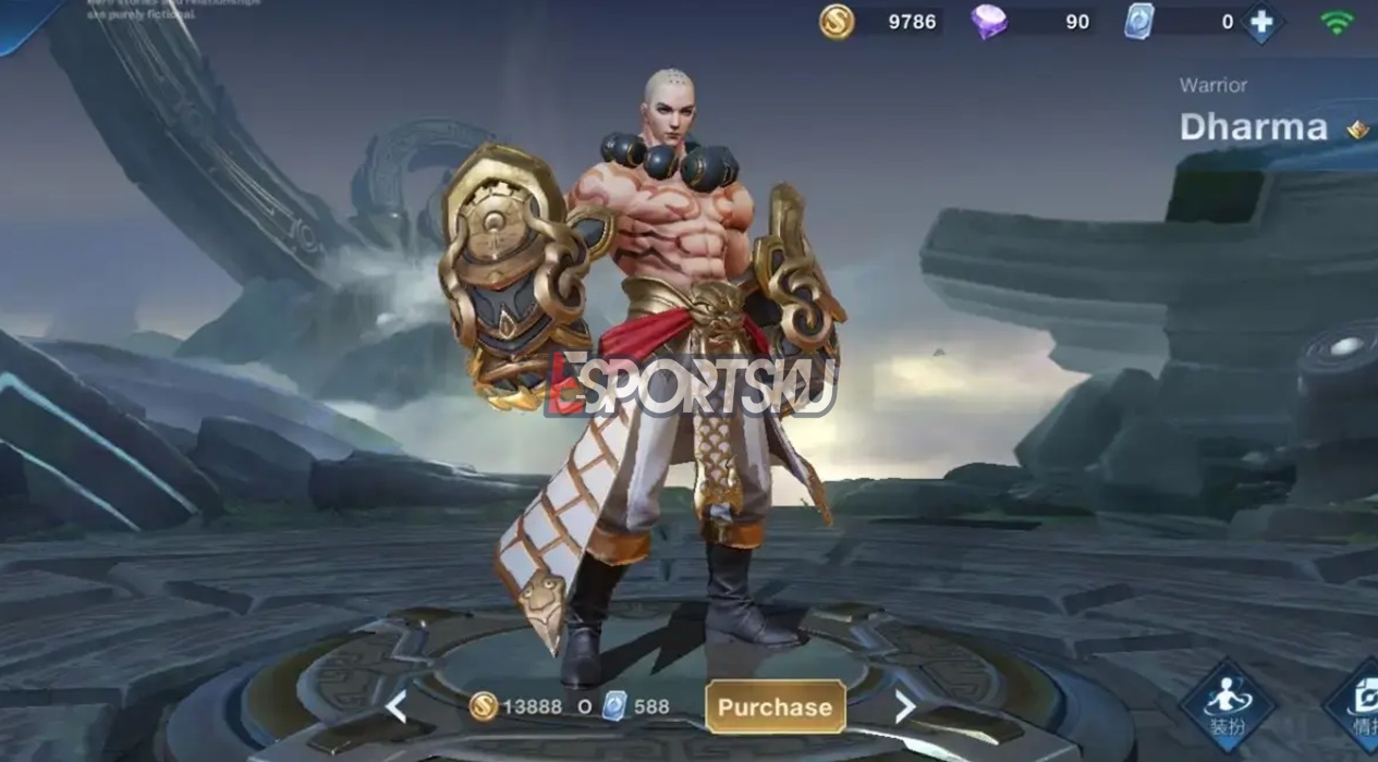 Hero Dharma Honor Of Kings (HoK), Skill & Build Itemnya! – Esportsku