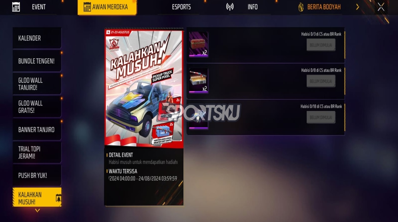 Pickup Truck Super Pixel Free Fire (FF), Cara Dapatkan, Tanggal Rilis ...