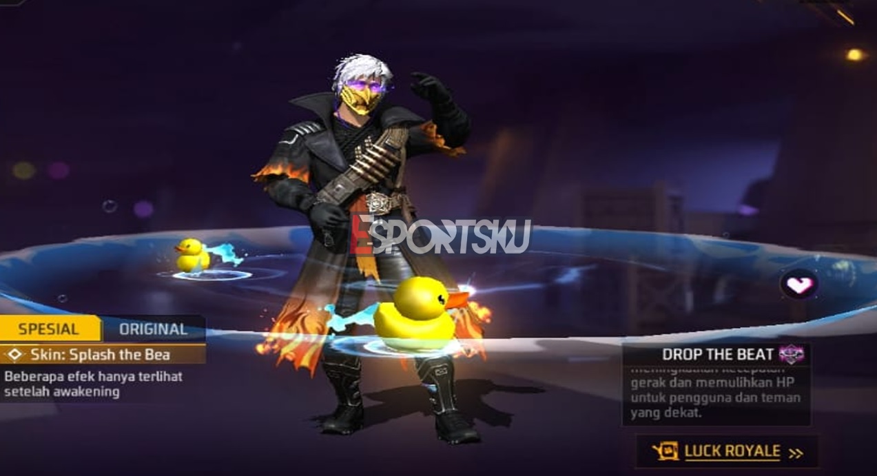 Skill Skin DJ Alok Splash The Beat Free Fire (FF), Ini Cara Dapatkan ...
