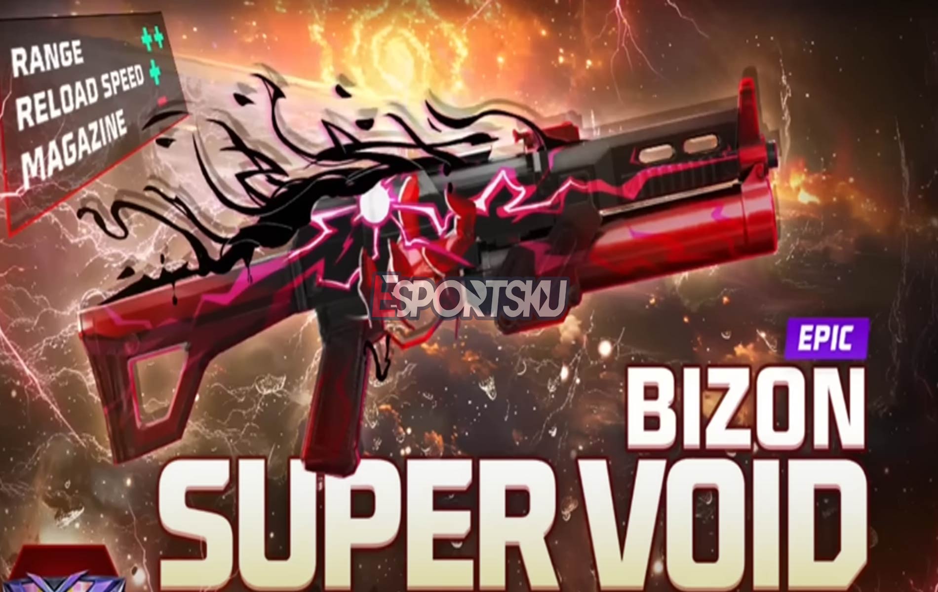 Skin Bizon Super Void Free Fire (FF), Ini Cara Dapatkan, Tanggal Rilis ...