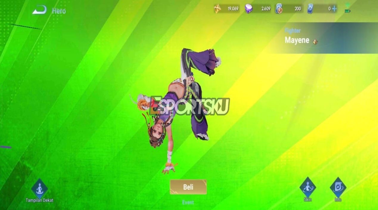 GRATIS! Skin Mayene Ascension Capoeirista Honor of Kings Terbaru, Cara ...