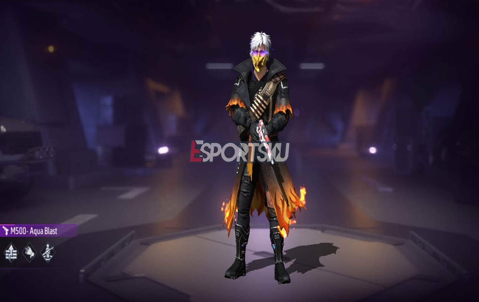 Skin Pistol M500 Aqua Blast Free Fire (FF), Ini Cara Dapatkan, Tanggal ...