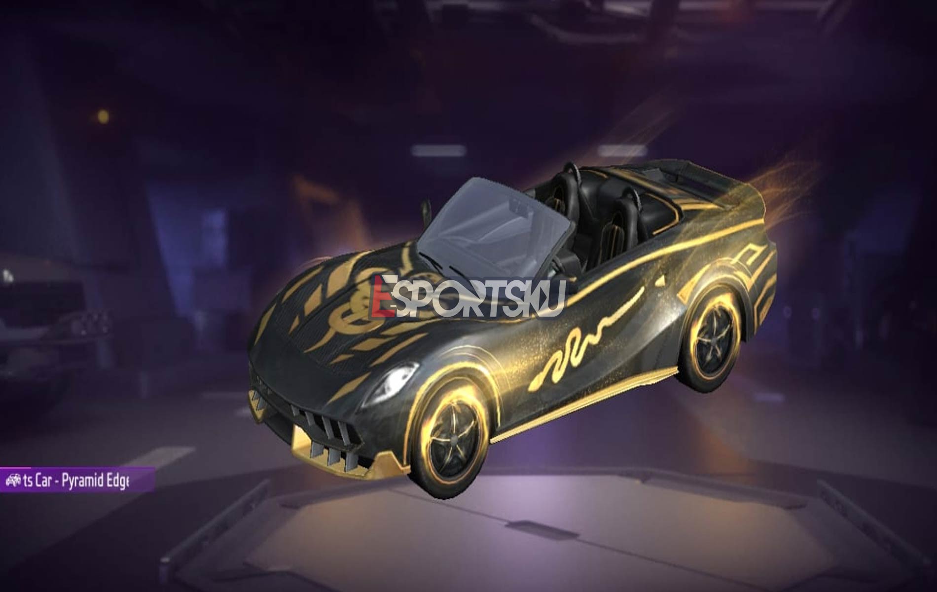 Skin Sports Car Pyramid Edge Free Fire (FF), Ini Cara Dapatkan, Tanggal ...