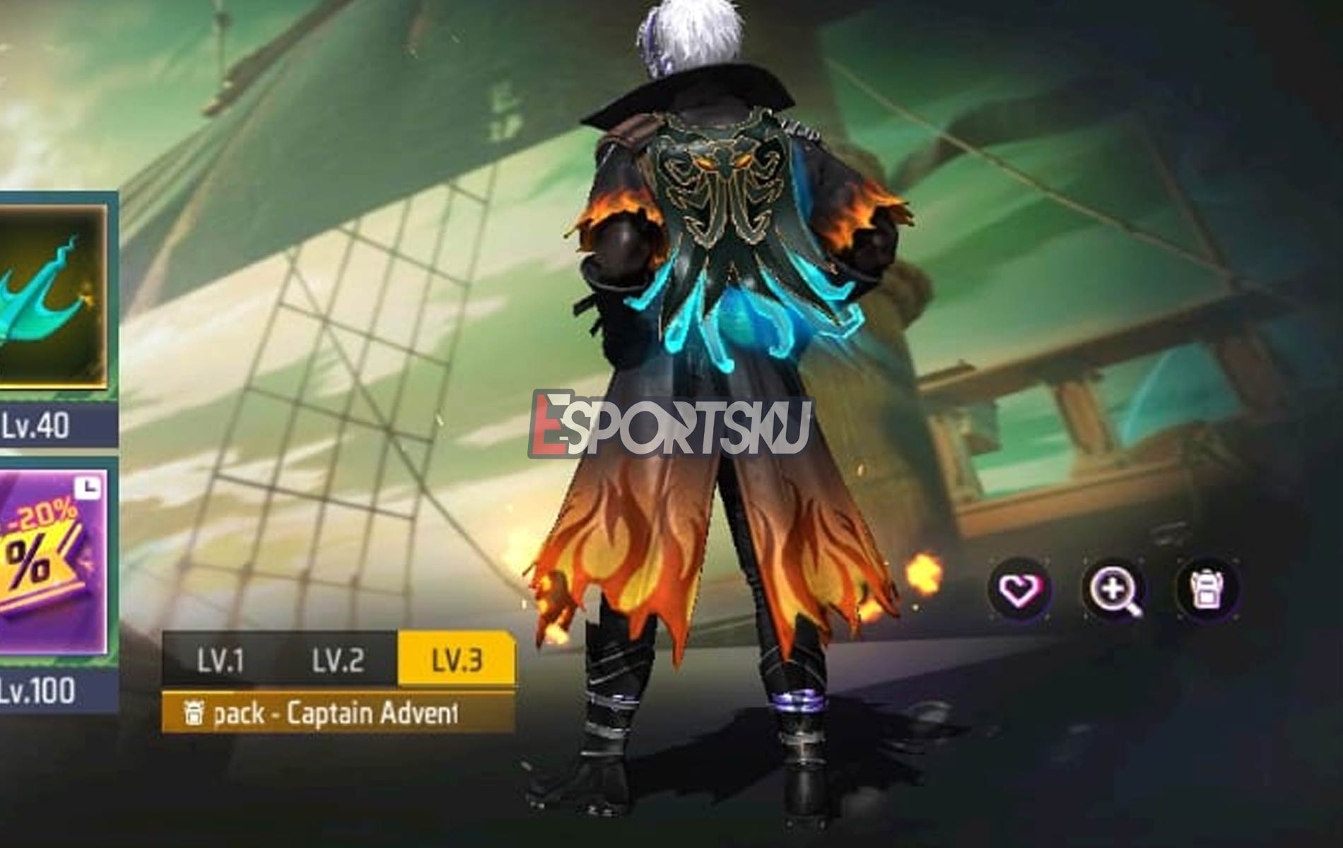 Tutorial Lengkap Klaim Backpack Captain Adventure FF Terbaru! – Esportsku