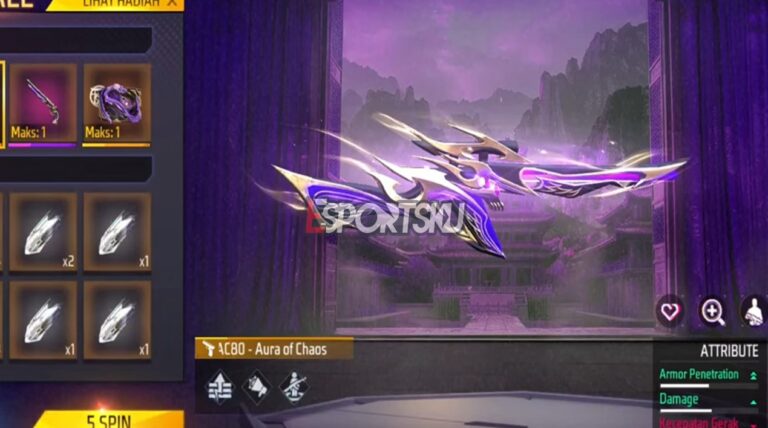 Skin AC80 Aura of Chaos FF, Cara Dapat, Harga, dan Tanggal Rilis ...