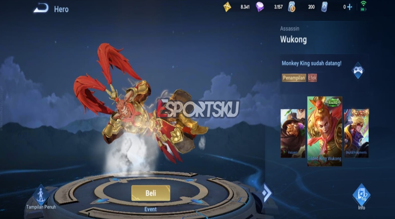 Skin Gilded King Wukong HoK, Panduan Lengkap untuk Mendapatkannya ...