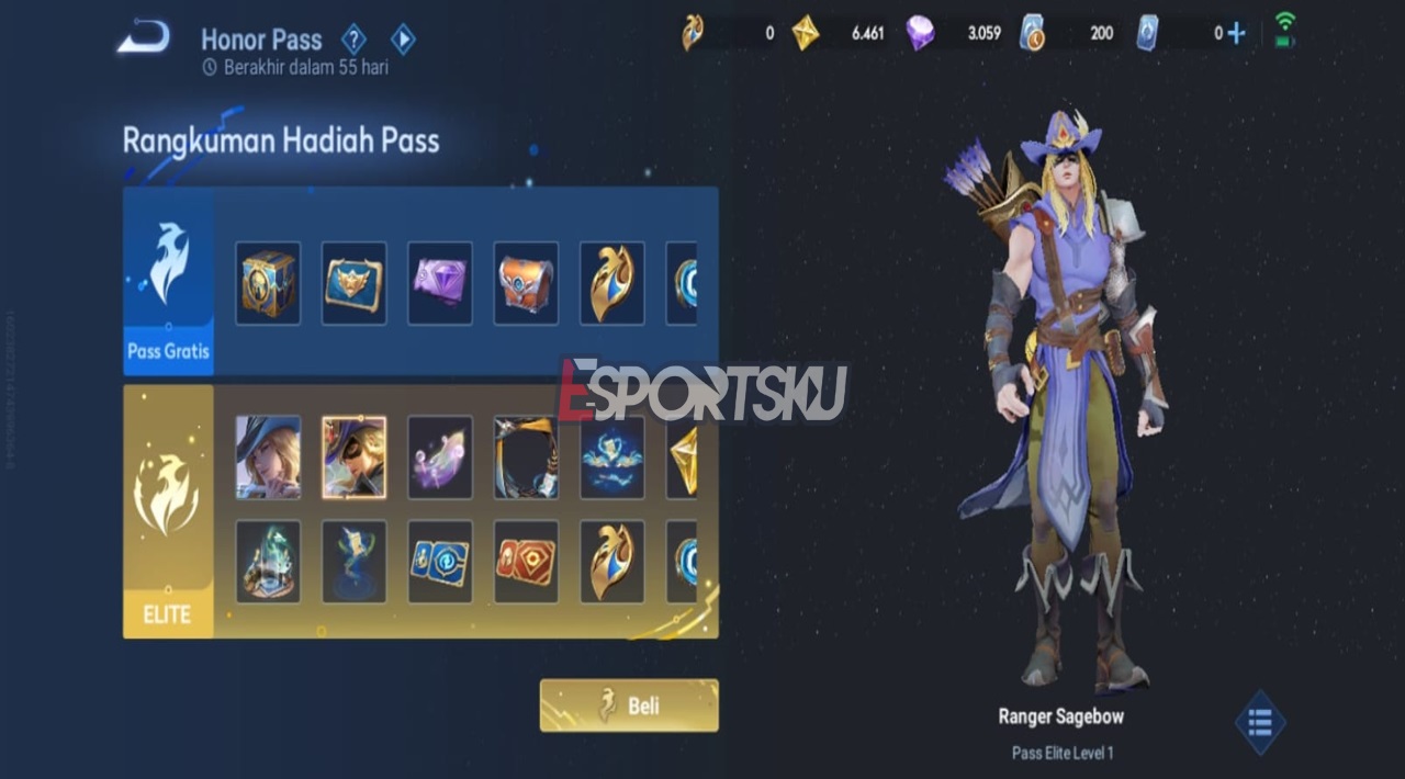 Sagebow Hou Yi Baru, Skin Ranger Paling Keren di Honor of Kings ...
