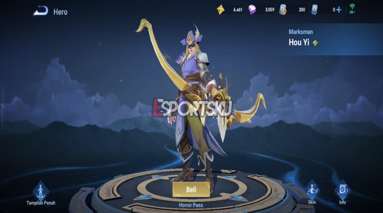 Sagebow Hou Yi Baru, Skin Ranger Paling Keren di Honor of Kings ...