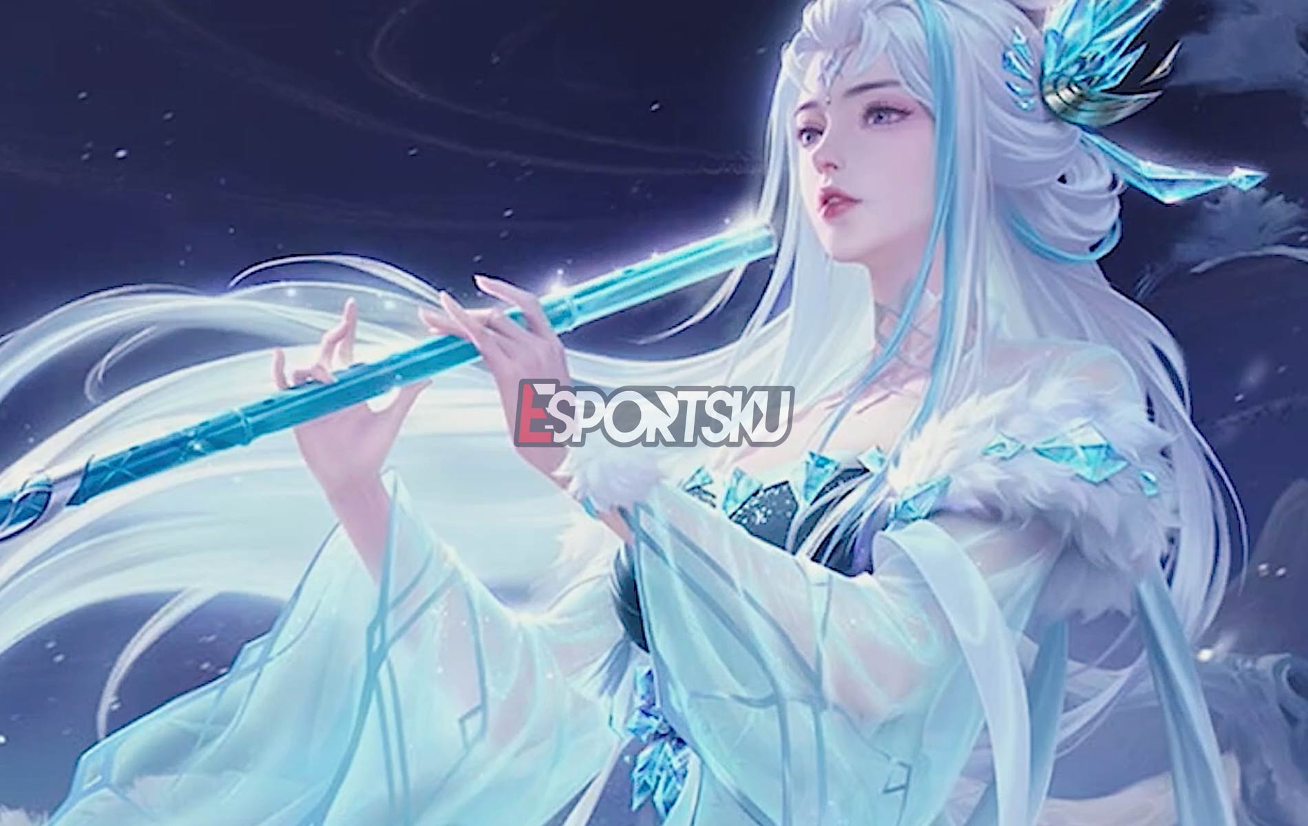 Luna Hoarfrost Maiden Skin Tercantik di Honor of Kings, Begini Cara ...