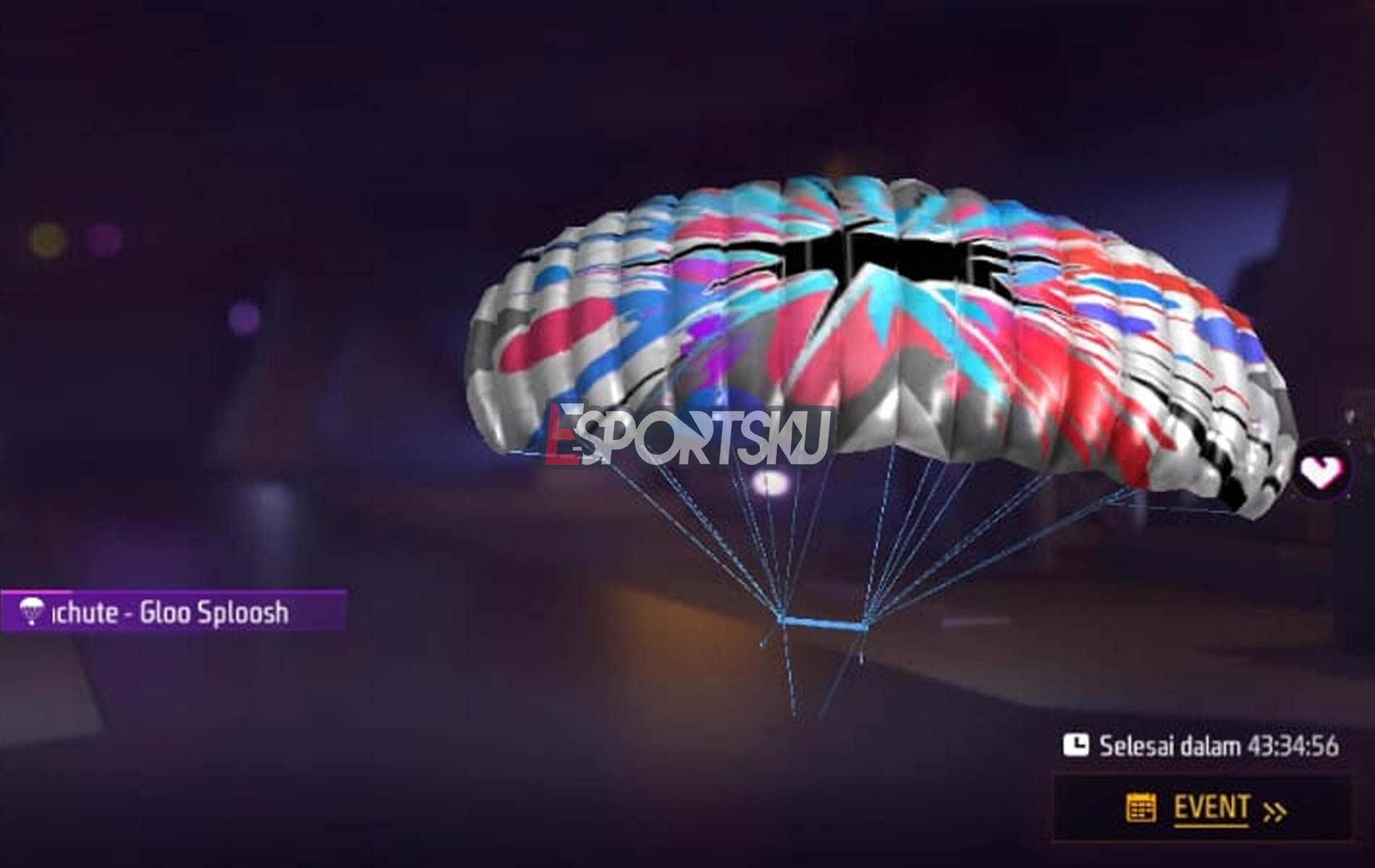 Keren Abis! Skin Parasut Gloo Sploosh FF, Pasti Mau! – Esportsku