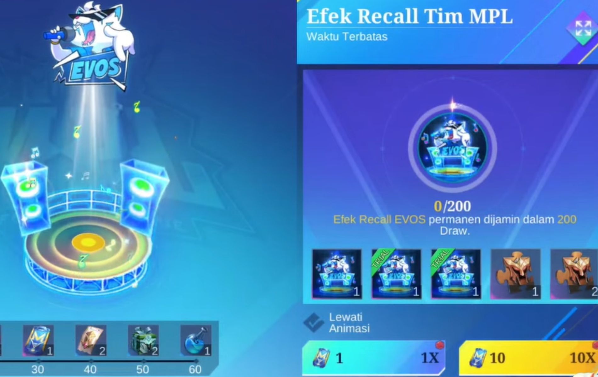 Cara Dapatkan Efek Recall MPL Terbatas ML Sebelum Kehabisan! – Esportsku