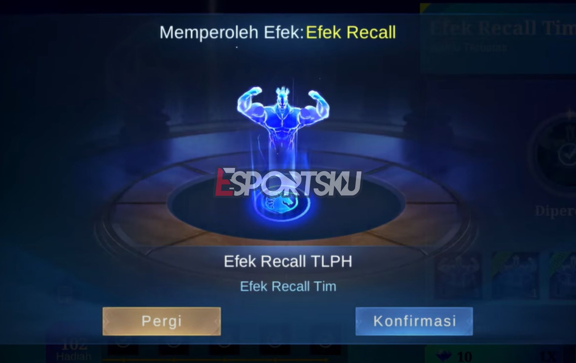 Harga Efek Recall TLPH Mobile Legends Terbaru Gimana Cara Dapatnya ...