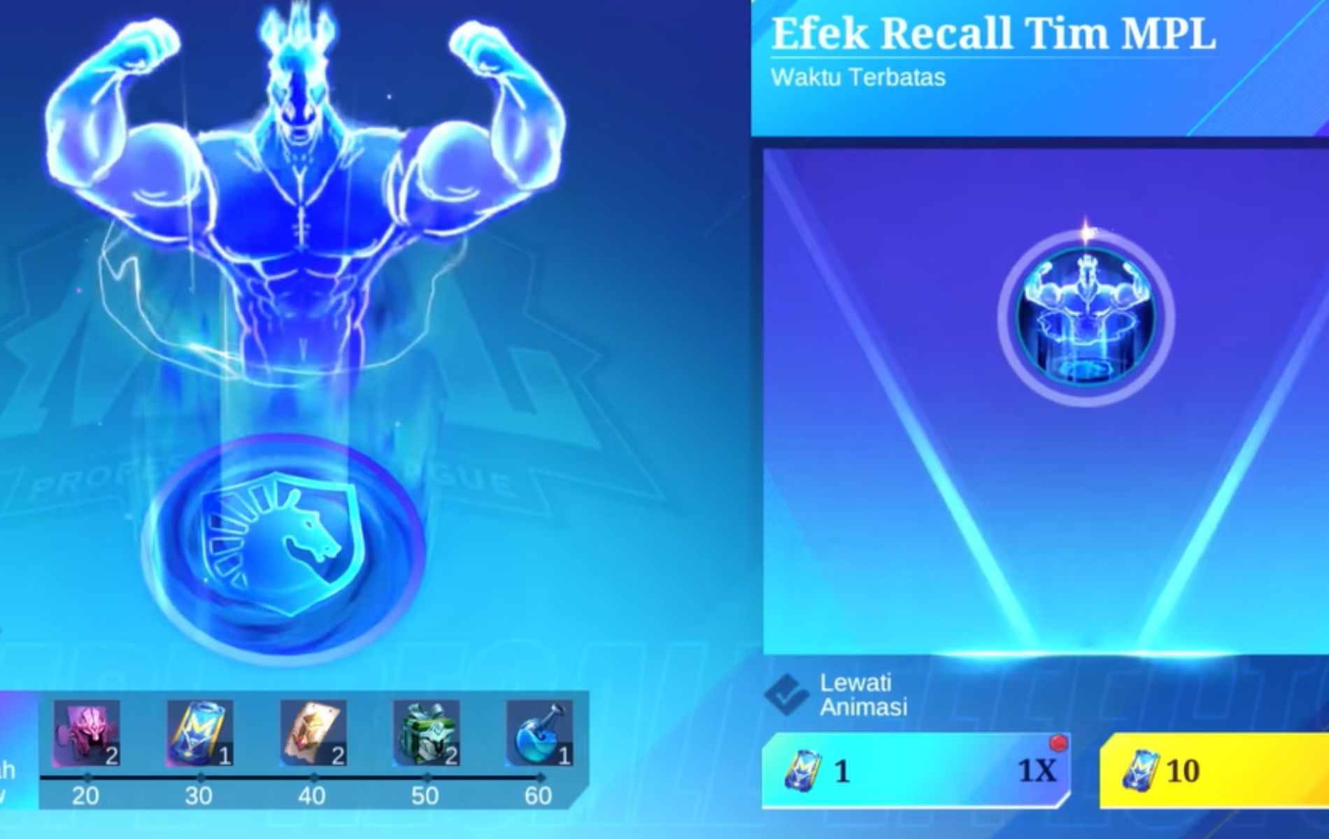 Harga Efek Recall TLPH Mobile Legends Terbaru Gimana Cara Dapatnya ...