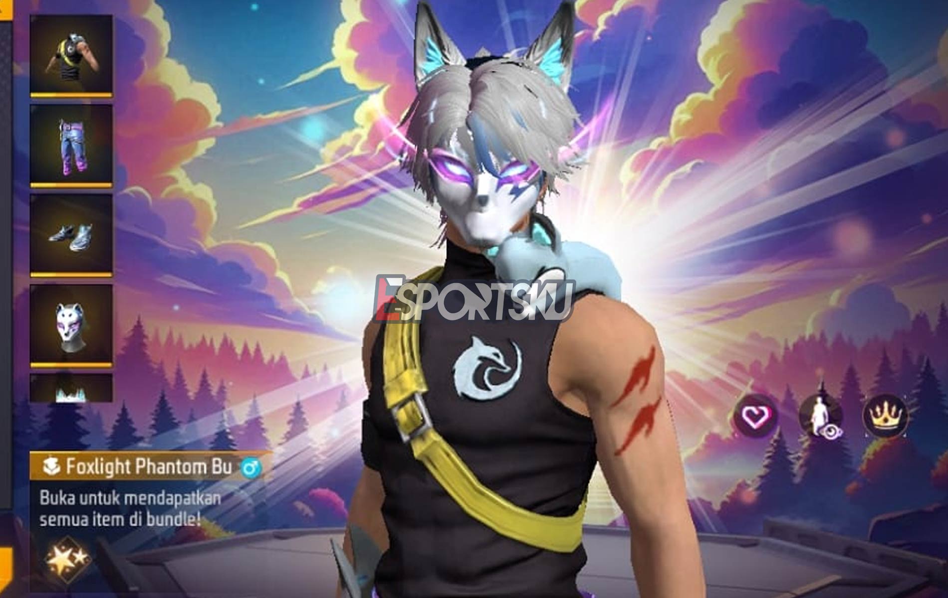 Event Luck Royale Foxlight Bundle FF Hadiah & Harganya! – Esportsku