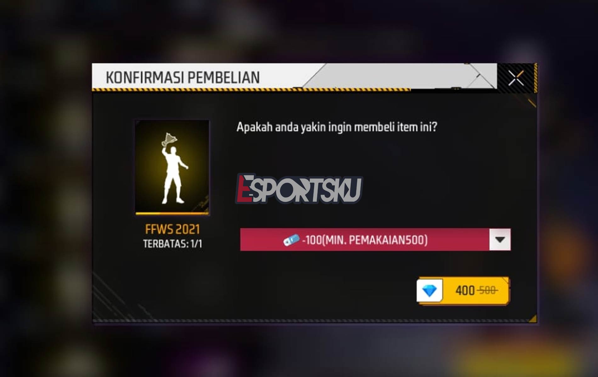 Trik Jitu Dapatkan Emote FFWS 2021 Free Fire (FF), Bikin Gaya Makin Seru! – Esportsku