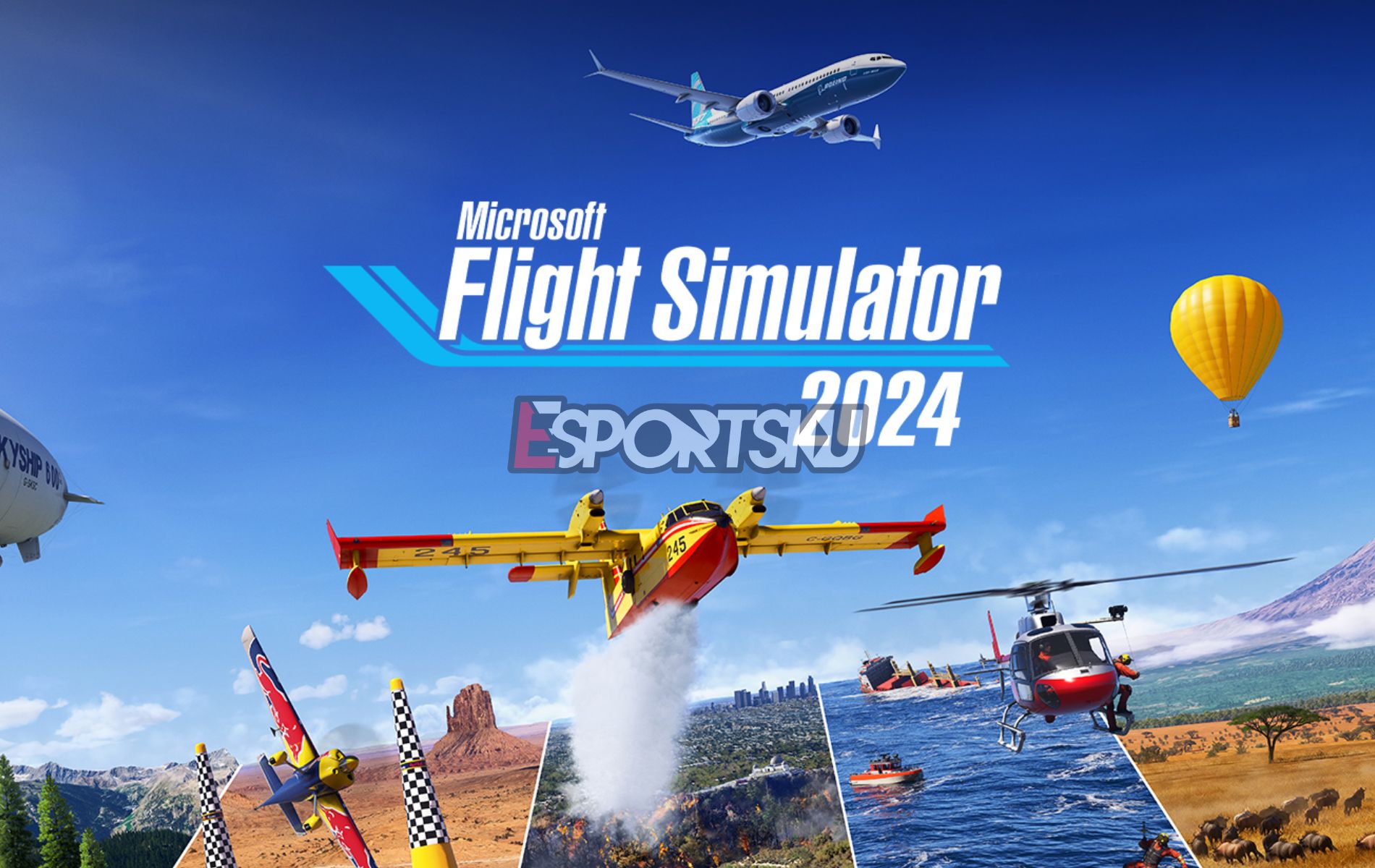 Mau Main Microsoft Flight Simulator 2024 Simak Spesifikasi PC Minimal ...