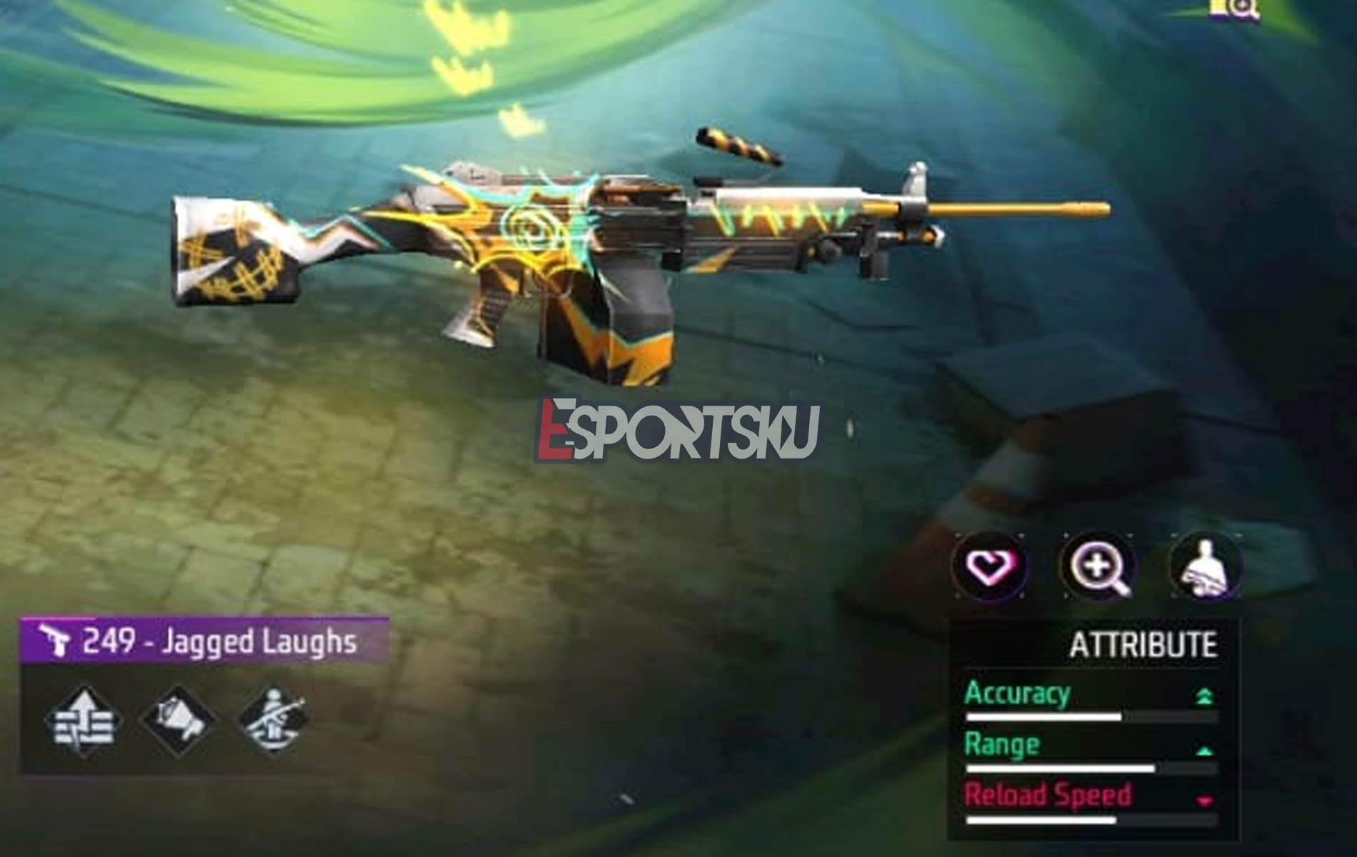 Tutorial Lengkap Dapatkan Skin M249 Jagged Laughs FF dengan Mudah dan ...