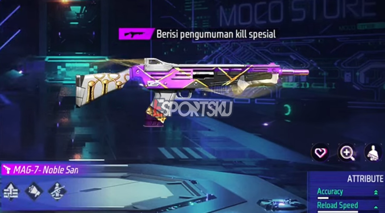 Tutorial Lengkap Klaim Skin Mag7 Noble Sanction FF Terbaru Sebelum Kehabisan! – Esportsku