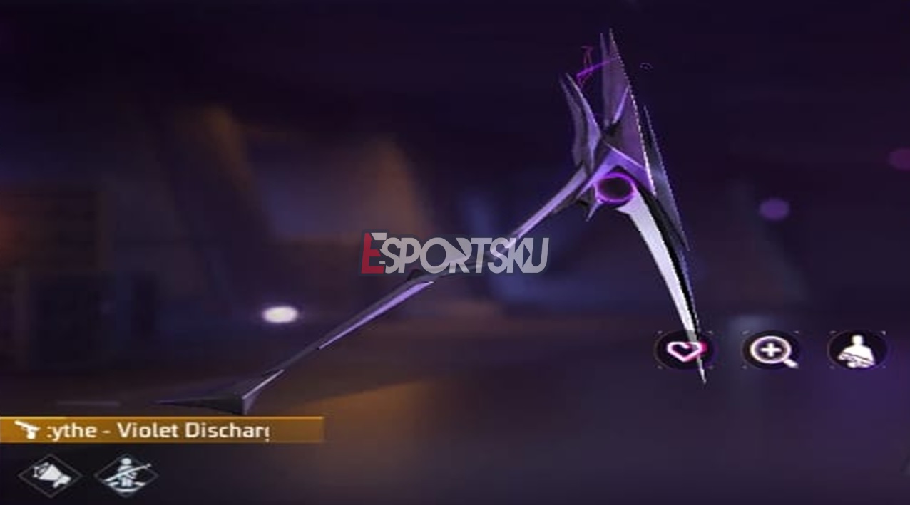 Skin Scythe Violet Discharge FF, Skin Paling Langka yang Wajib Kamu ...