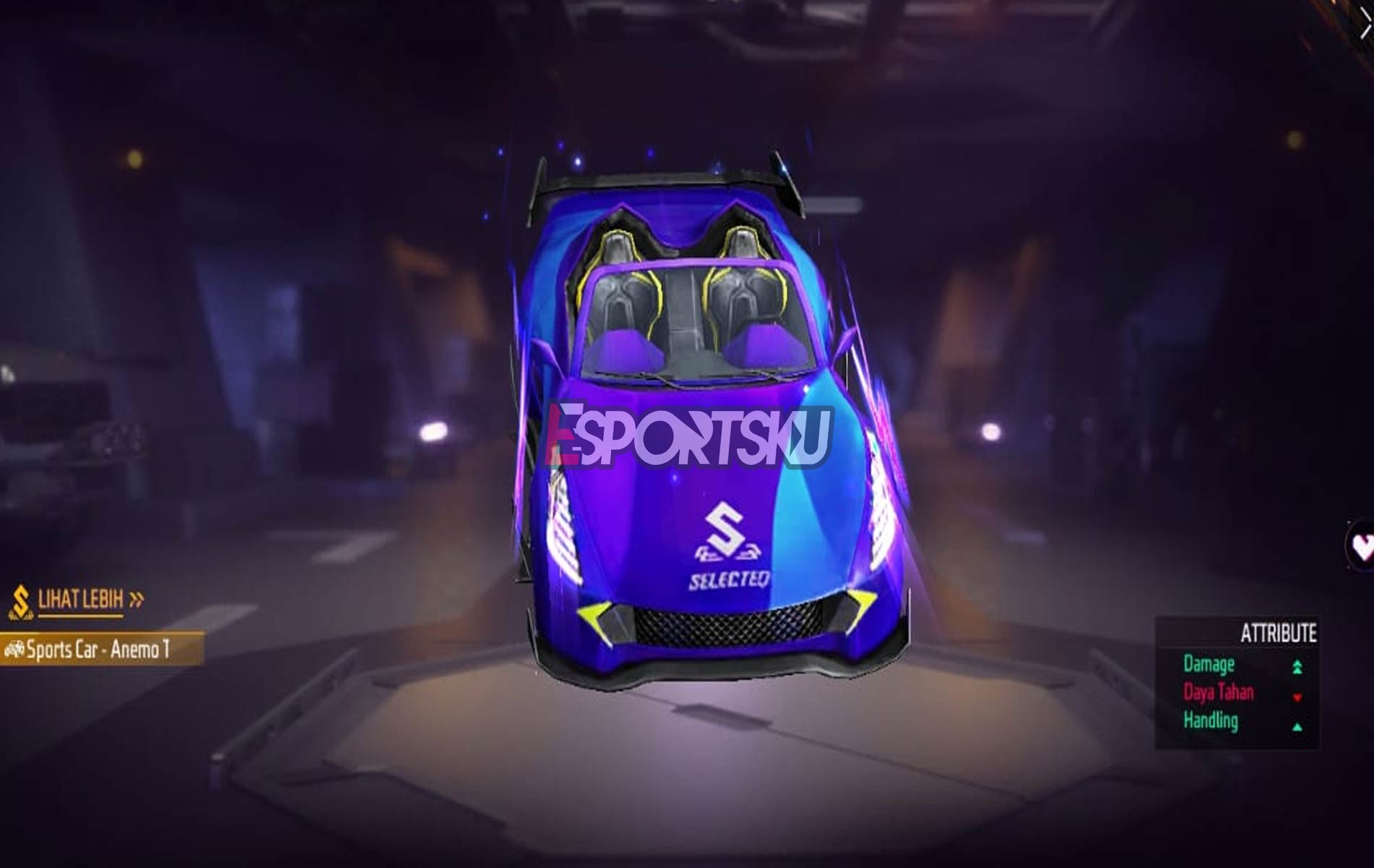 Dapatkan Skin Sports Car Anemo Turbo FF! Cara Termudah & Tercepat ...