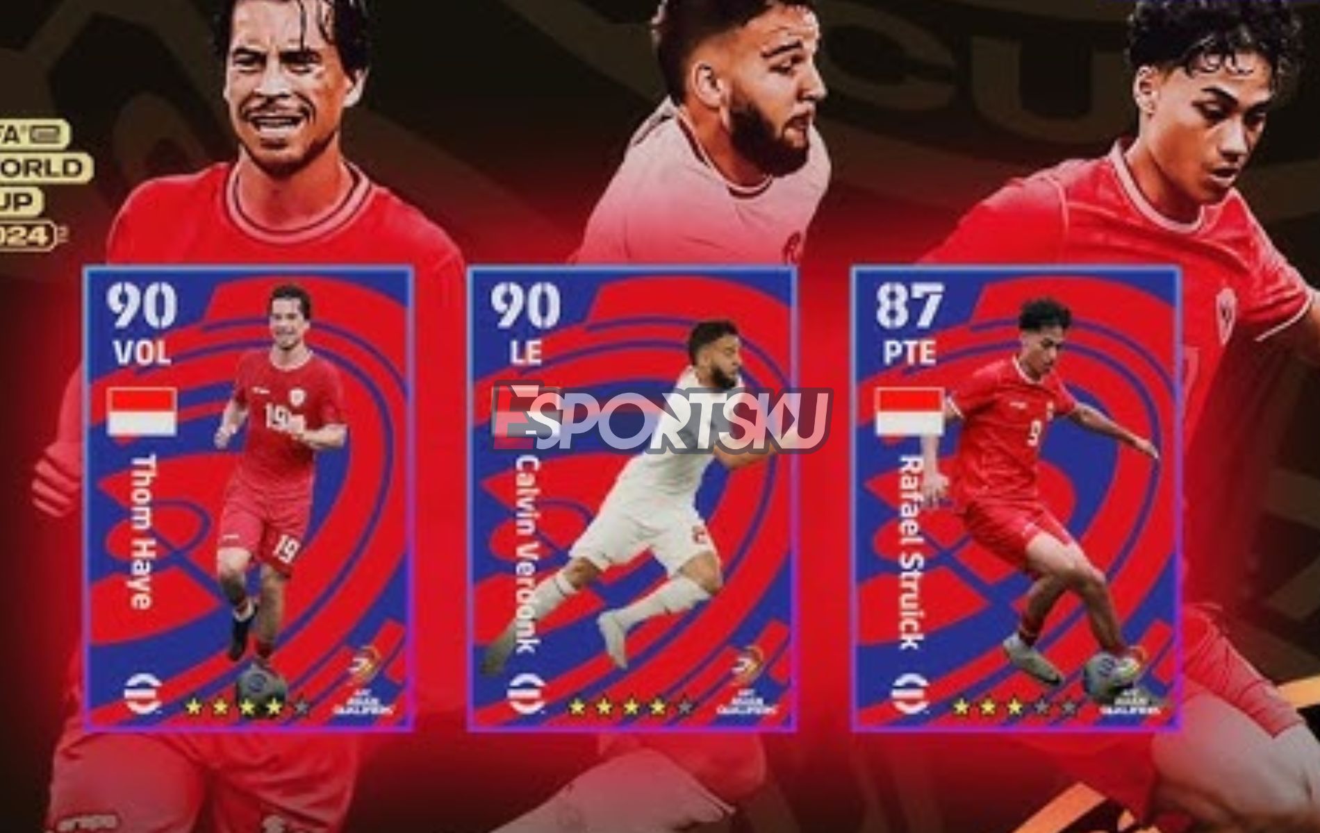 Rating Pemain Timnas Indonesia 2024 di eFootball – Esportsku