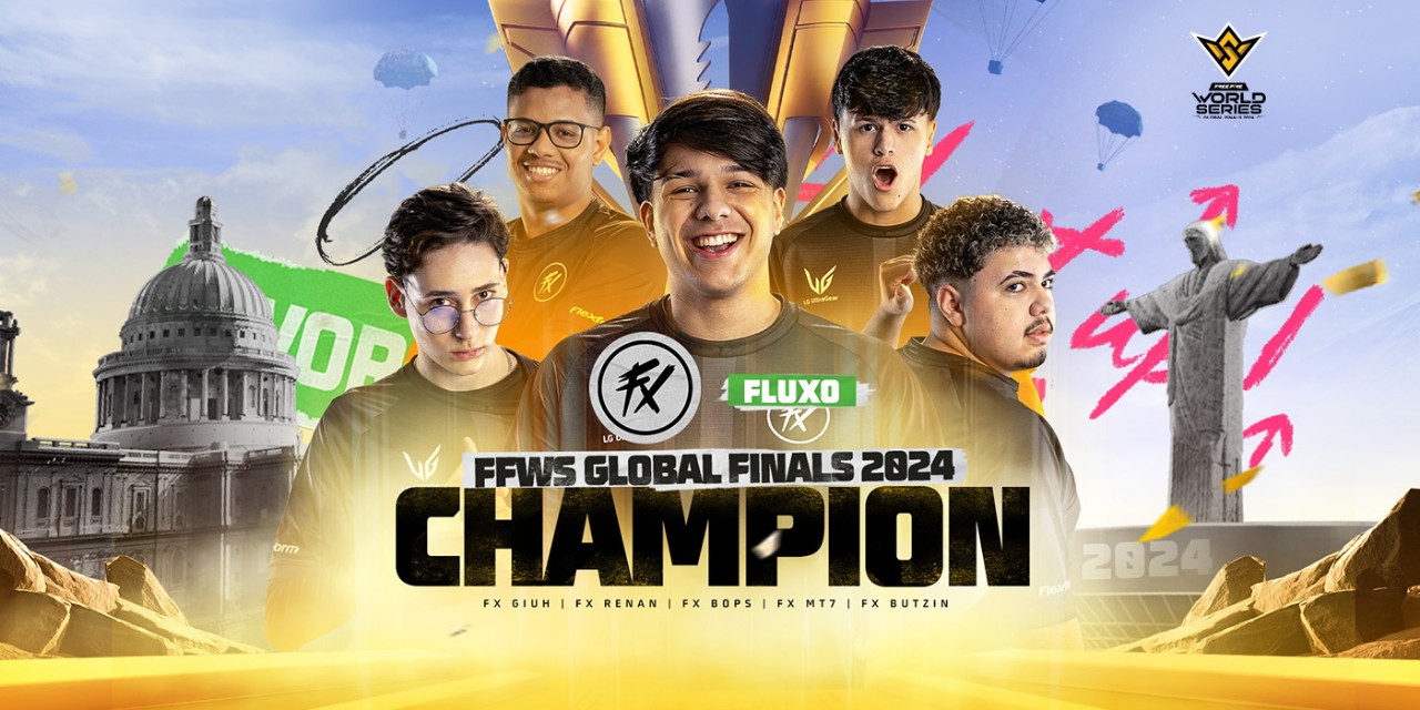 Tim Fluxo Asal Brazil Champions FFWS Global Finals 2024 Brazil – Esportsku