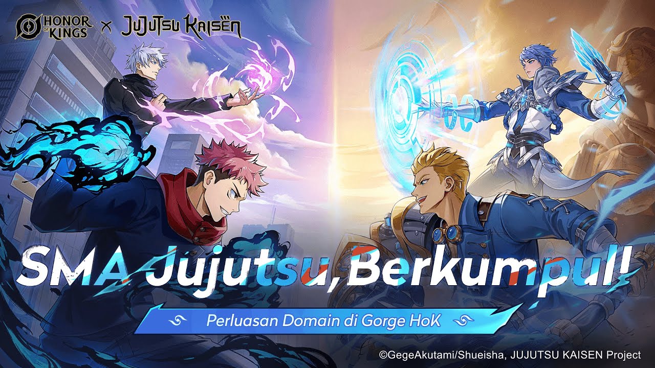 Cara Mendapatkan Skin Gojo dan Yuji Kolaborasi Honor of Kings HOK Jujutsu Kaisen – Esportsku