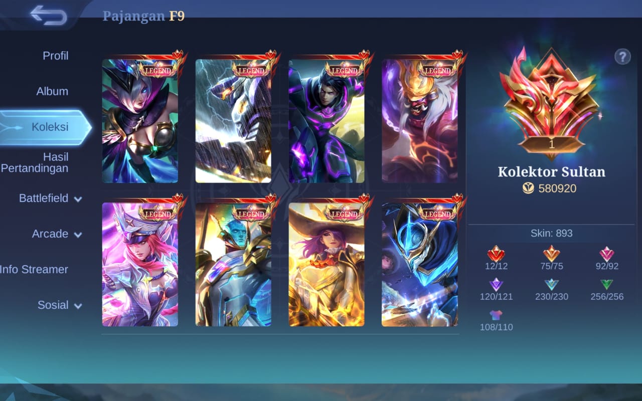 Hadiah Koleksi Skin Mobile Legends, Ada Skin Gratis Hingga Item ...