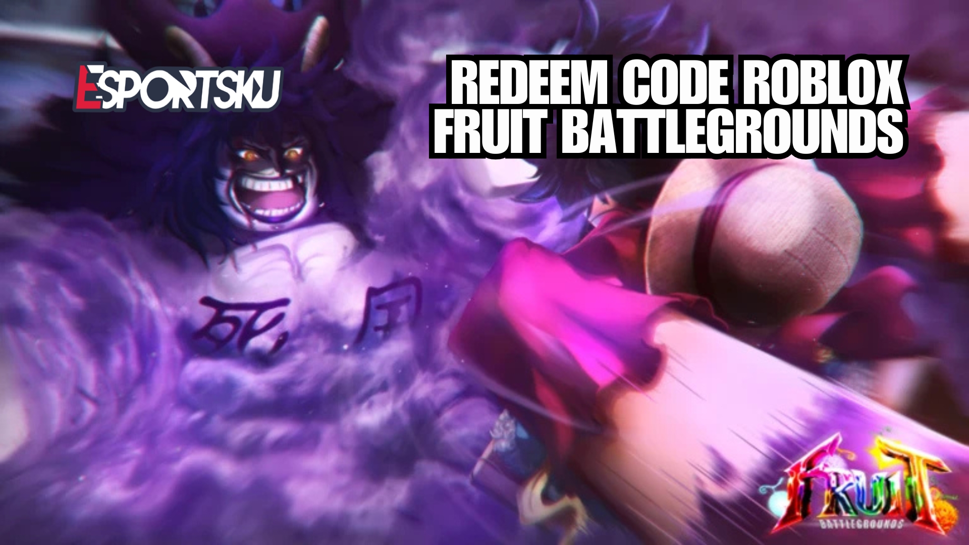 Redeem Code Fruit Battlegrounds Roblox Desember 2024, Klaim Sekarang ...