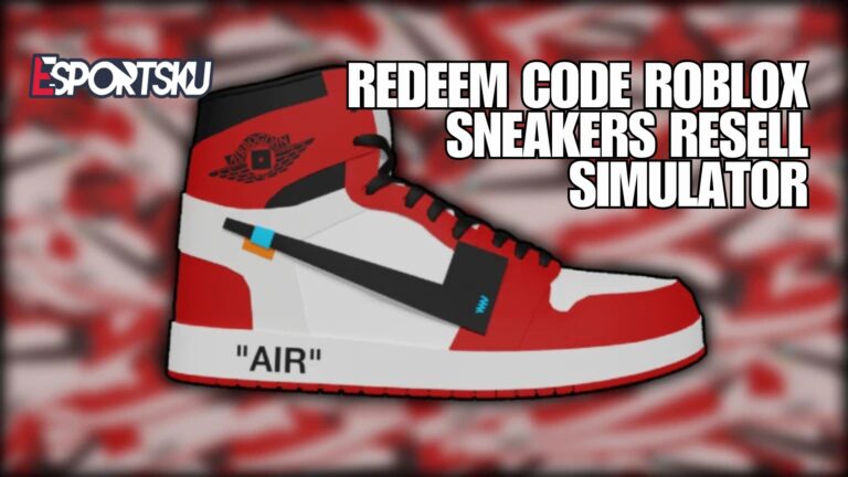 Redeem Code Sneakers Resell Simulator Roblox Terbaru Desember 2024 ...