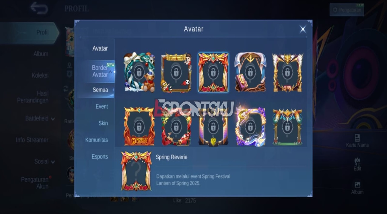 Panduan Lengkap Mendapatkan Border Avatar Spring Reverie di Mobile ...