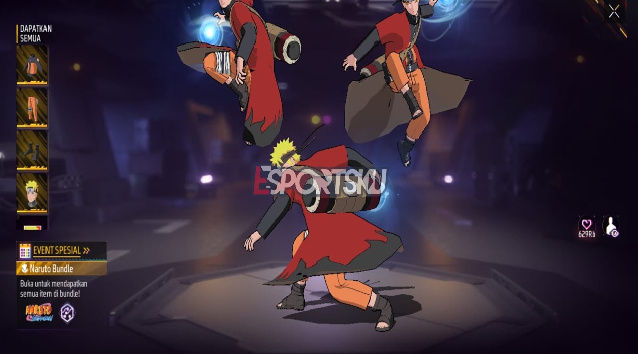10 Cara Mudah Dapat Bundle Naruto di Free Fire (FF)! Dijamin Auto ...