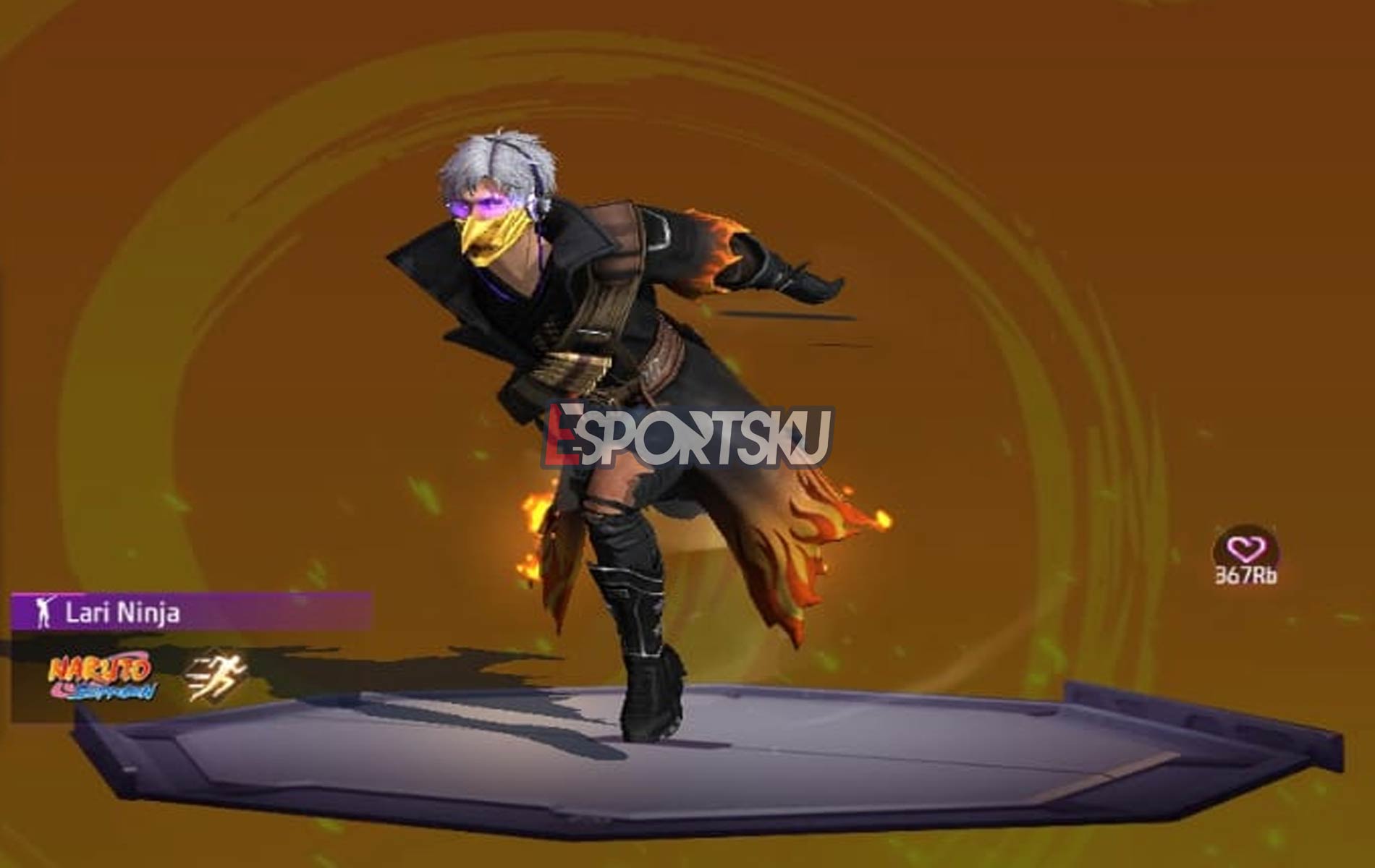 TERBARU! Cara Mendapatkan Emote Ninja Run Free Fire (FF) dan Harganya ...