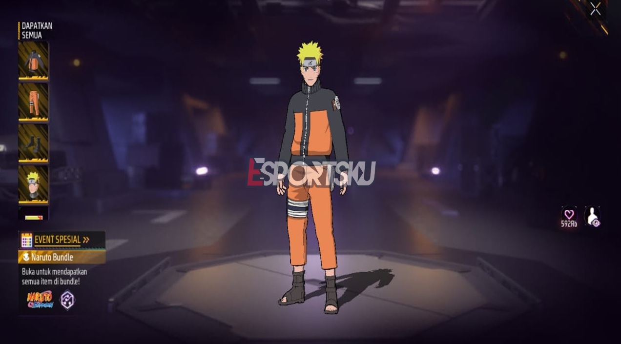 Codiguin FF Infinito 2025 Naruto Kode Redeem Tak Terbatas, Ayo Tukar ...