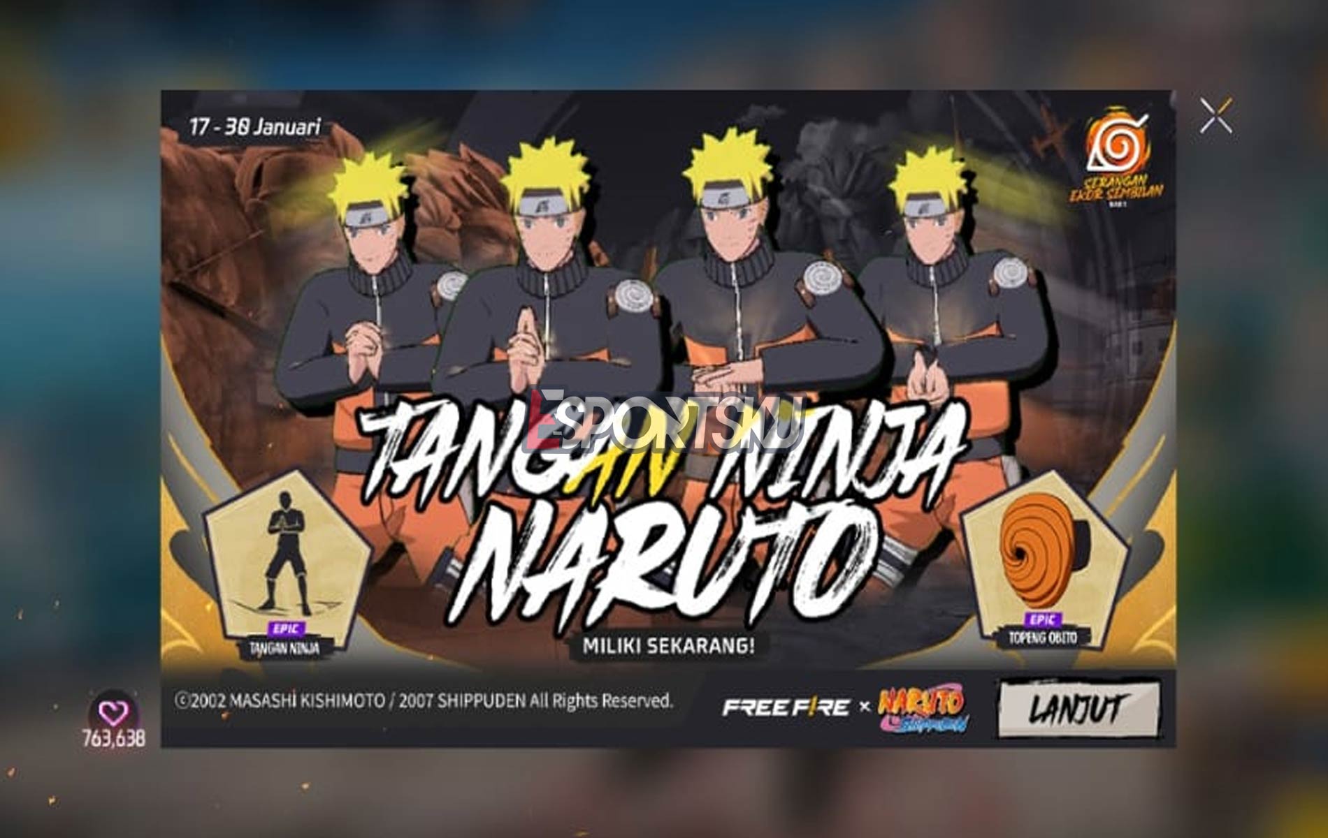 TRIK AMPUH Dapat Emote Segel Tangan Ninja Free Fire (FF)! Dijamin ...