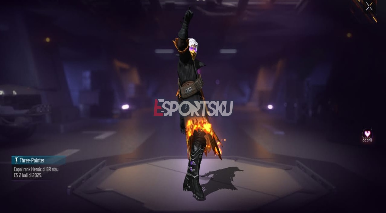 Cara Termudah Dapat Emote Three Pointer Free Fire (FF) Terbaru 2025 ...
