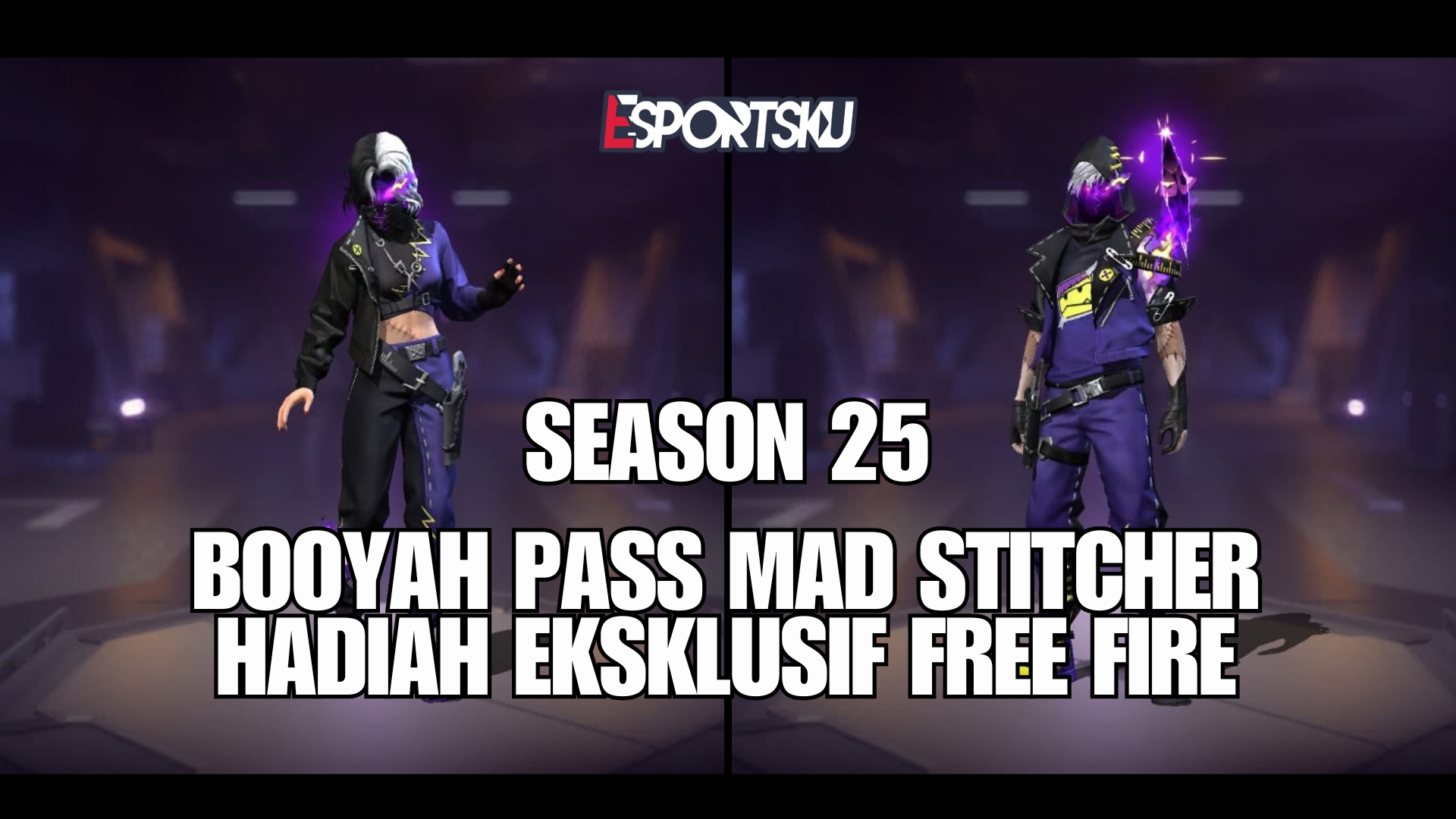 Booyah Pass Mad Stitcher Free Fire Season 25, Hadiah Eksklusif FF ...