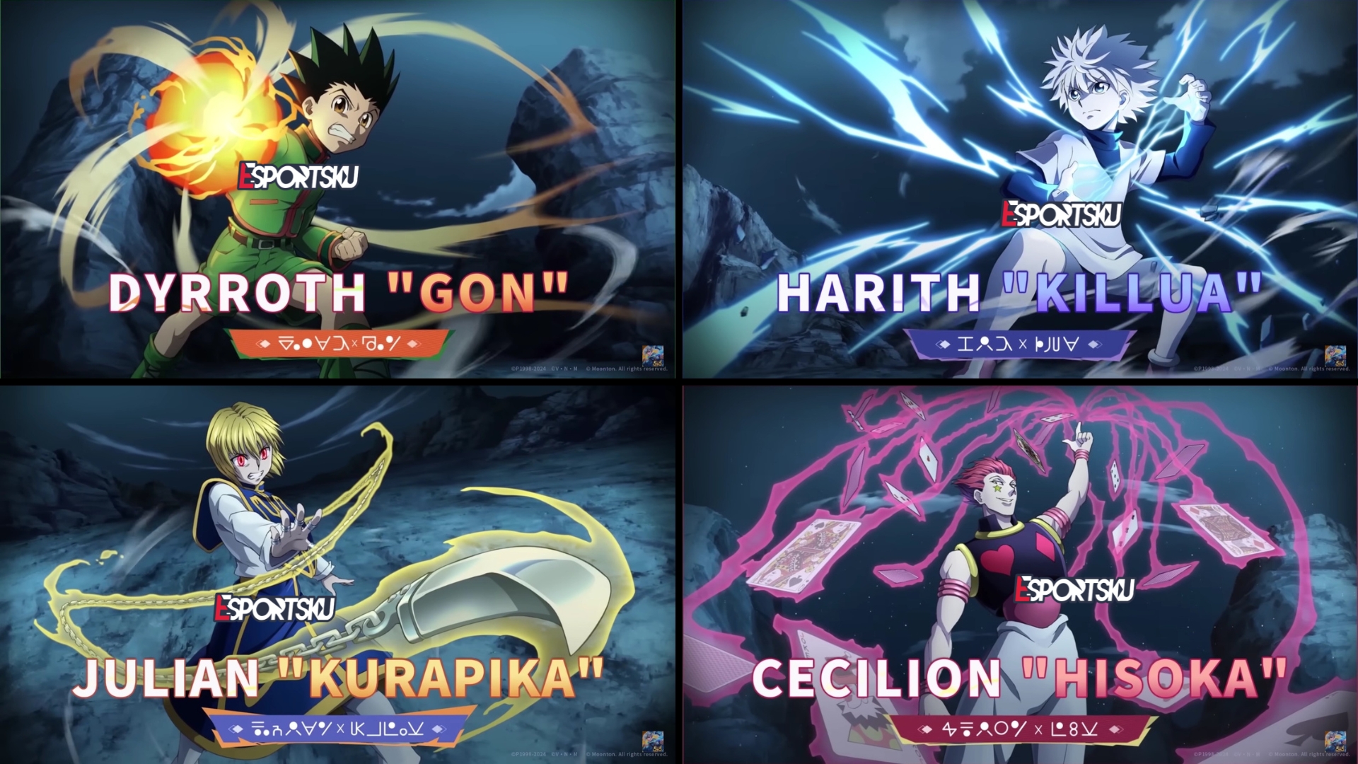 Kolaborasi Baru Mobile Legends Hunter X Hunter Ada 4 Skin Eksklusif