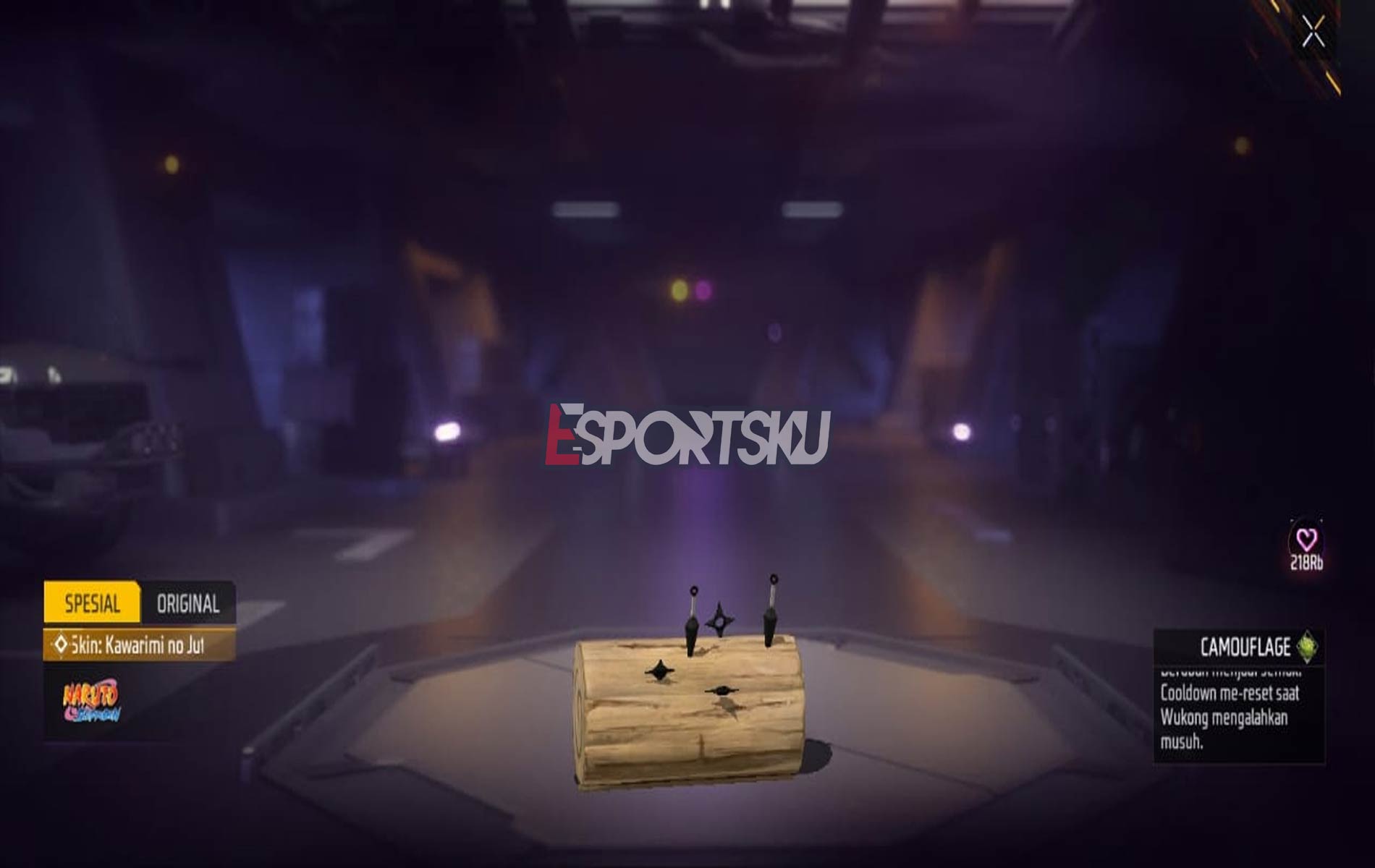 Keren Abis! Cara Mendapatkan Skill Skin Kawarimi no Jutsu FF Terbaru ...