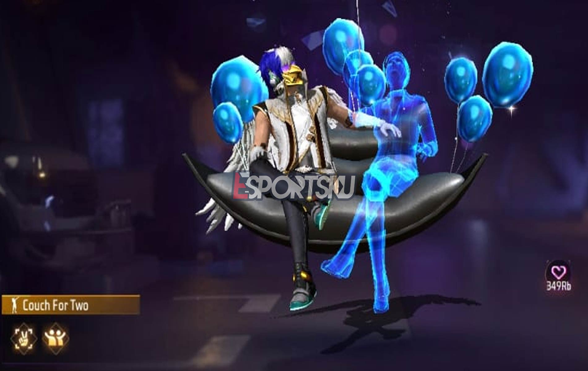 Emote Couch For Two Free Fire (FF), Ini Cara Dapatkan Gerakan Couple ...