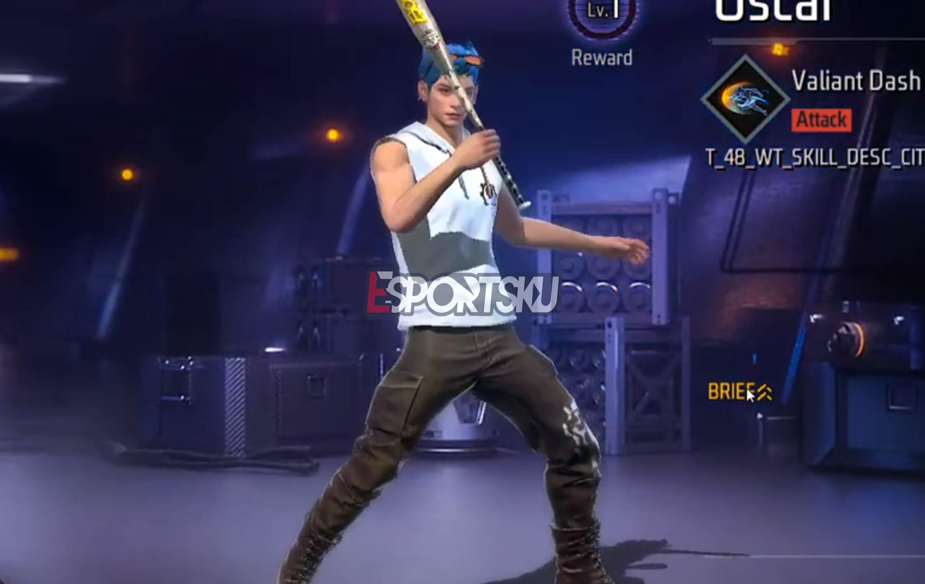 Karakter Oscar Free Fire (FF), Pelari Berkekuatan Mobil! – Esportsku