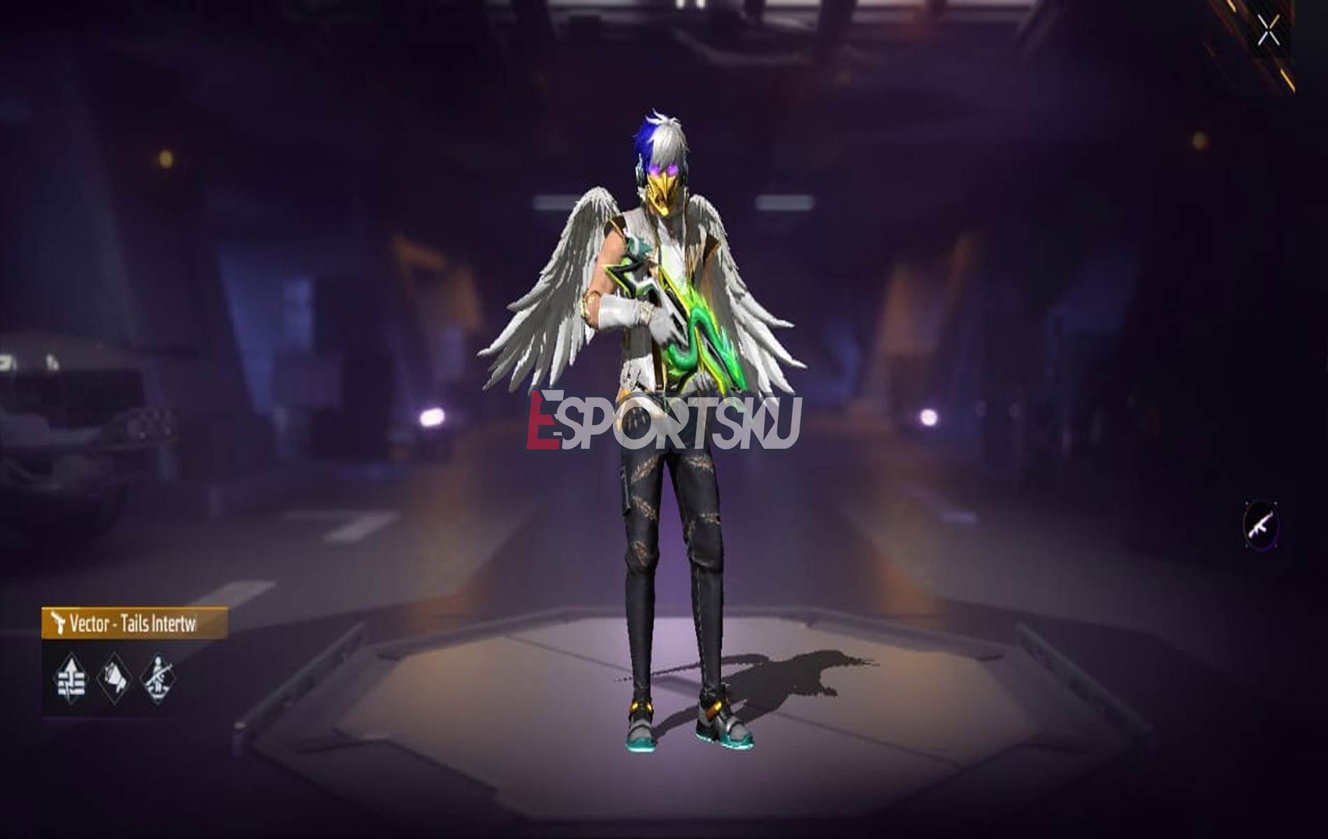 Skin Vector Naga Hijau Free Fire (FF) Bikin Lawan Takjub! Begini Cara ...