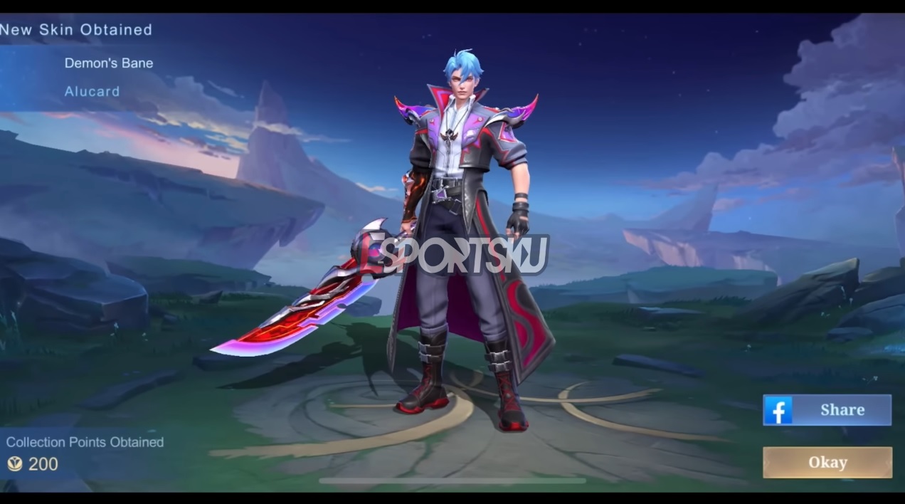 Cara Dapatkan Skin Alucard Demon Bane ML – Esportsku
