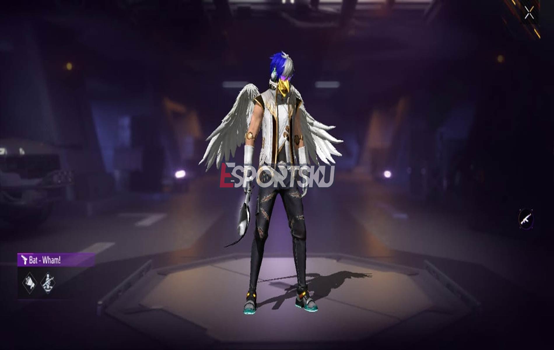 Cara Dapatkan Skin Bat Wham Free Fire (FF) – Esportsku