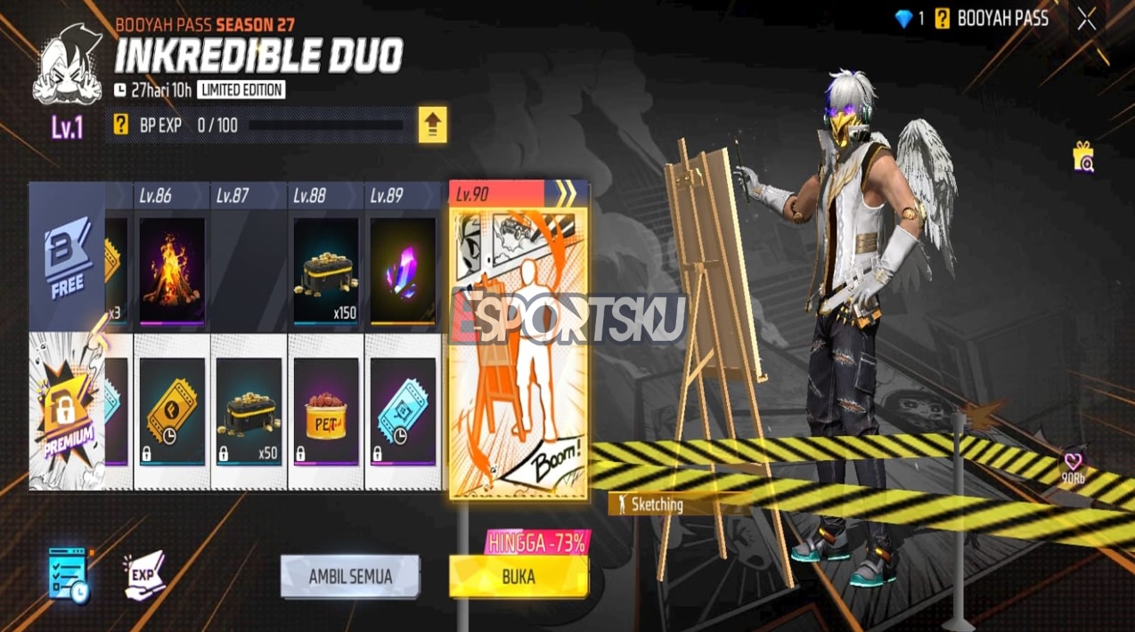 Emote Sketching Free Fire (FF), Ini Cara Dapatkannya dengan Mudah ...