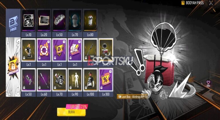 Skin Loot Box Airdrop Attack Free Fire (FF), Ini Cara Dapatkannya ...