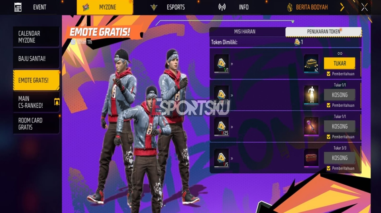 7 Cara Dapatkan Skin Bat Tropical Feathers Free Fire (FF) – Esportsku