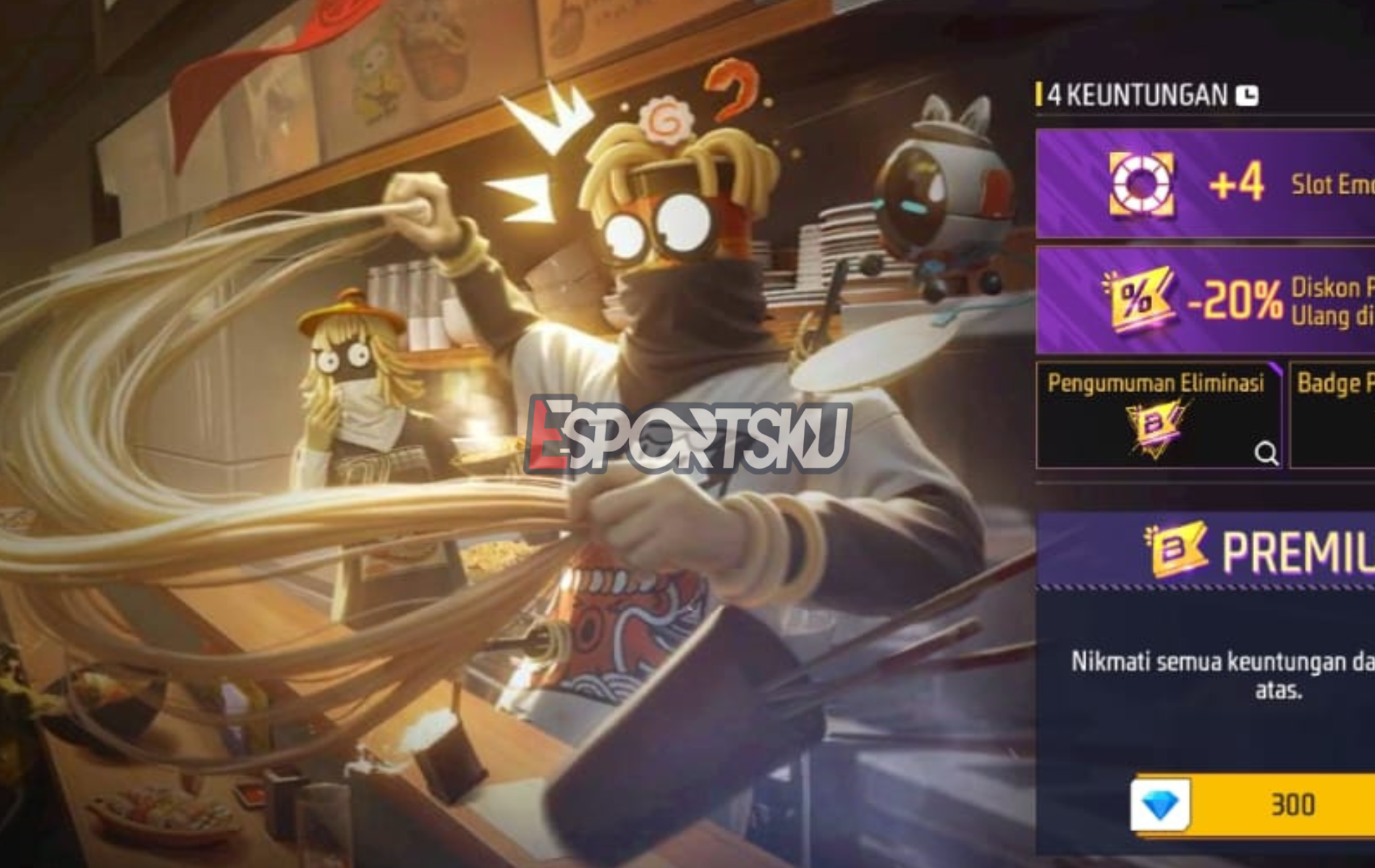 Cara Dapatkan Bundle Blueprint Gear Free Fire (FF) – Esportsku